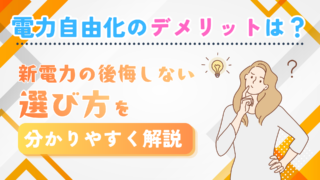 電力自由化のデメリットは？新電力の後悔しない選び方を分かりやすく解説 | アサヒ衛陶お家の110番